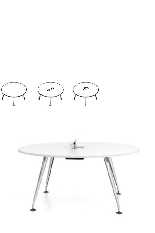 MedaMorph Ø140 cm Table conference Vitra - UBER-MODERN