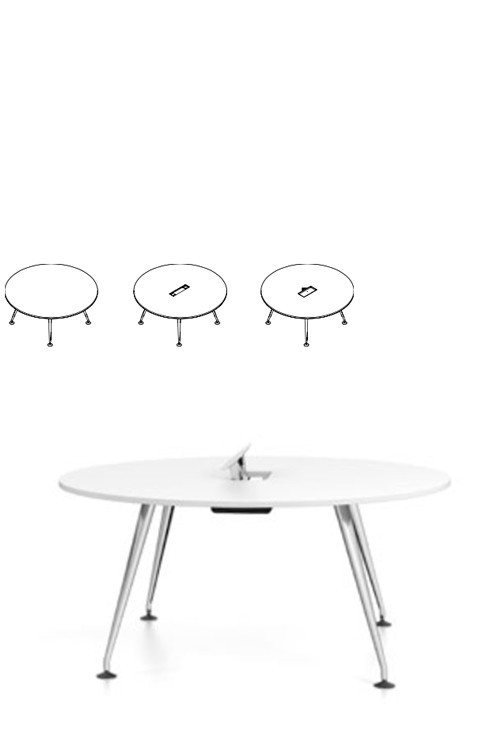 MedaMorph Ø160 cm Table conference Vitra - UBER-MODERN